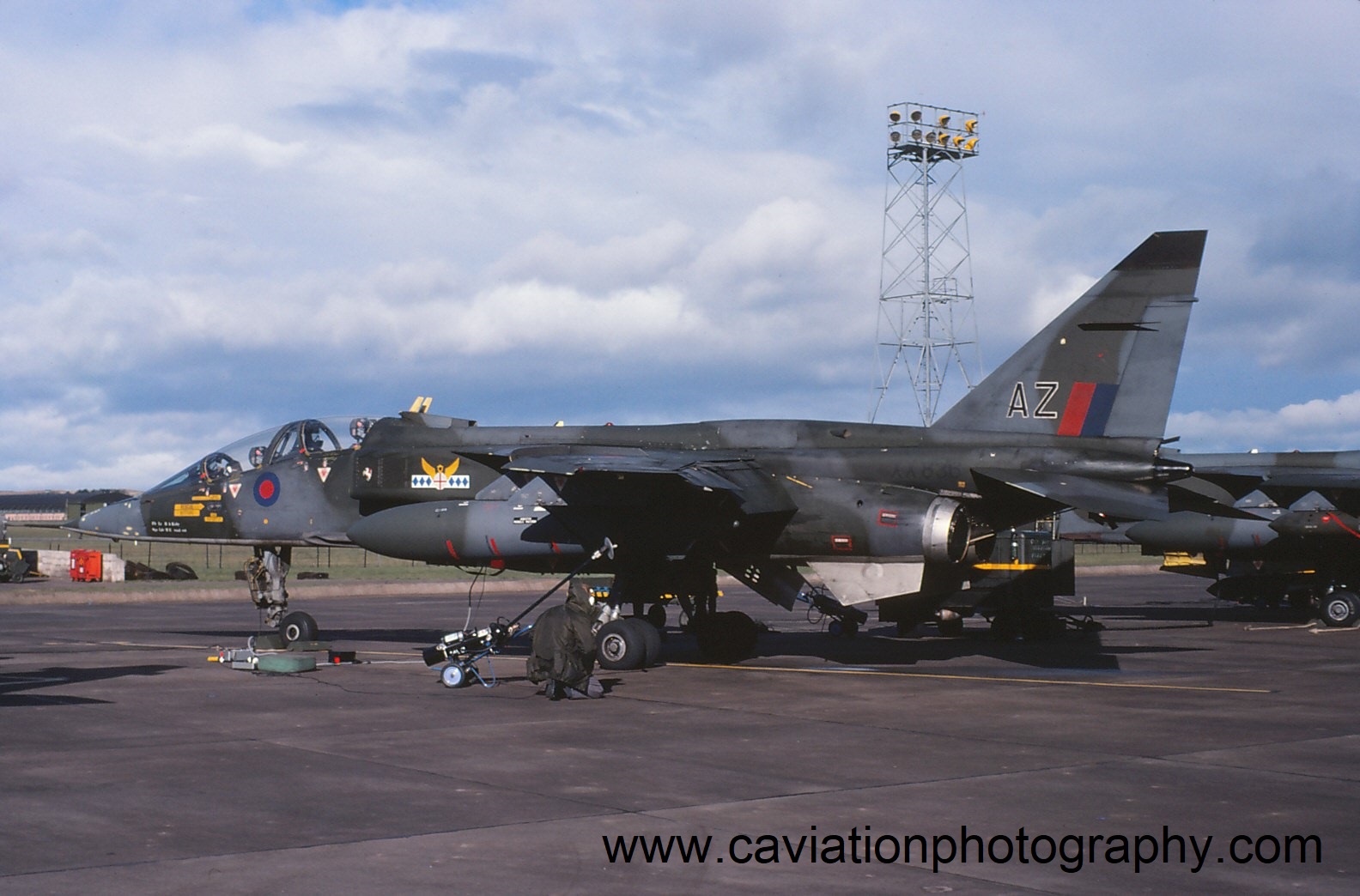 XX836/AZ Sepecat Jaguar T2A 14 Squadron - Caviation Photography