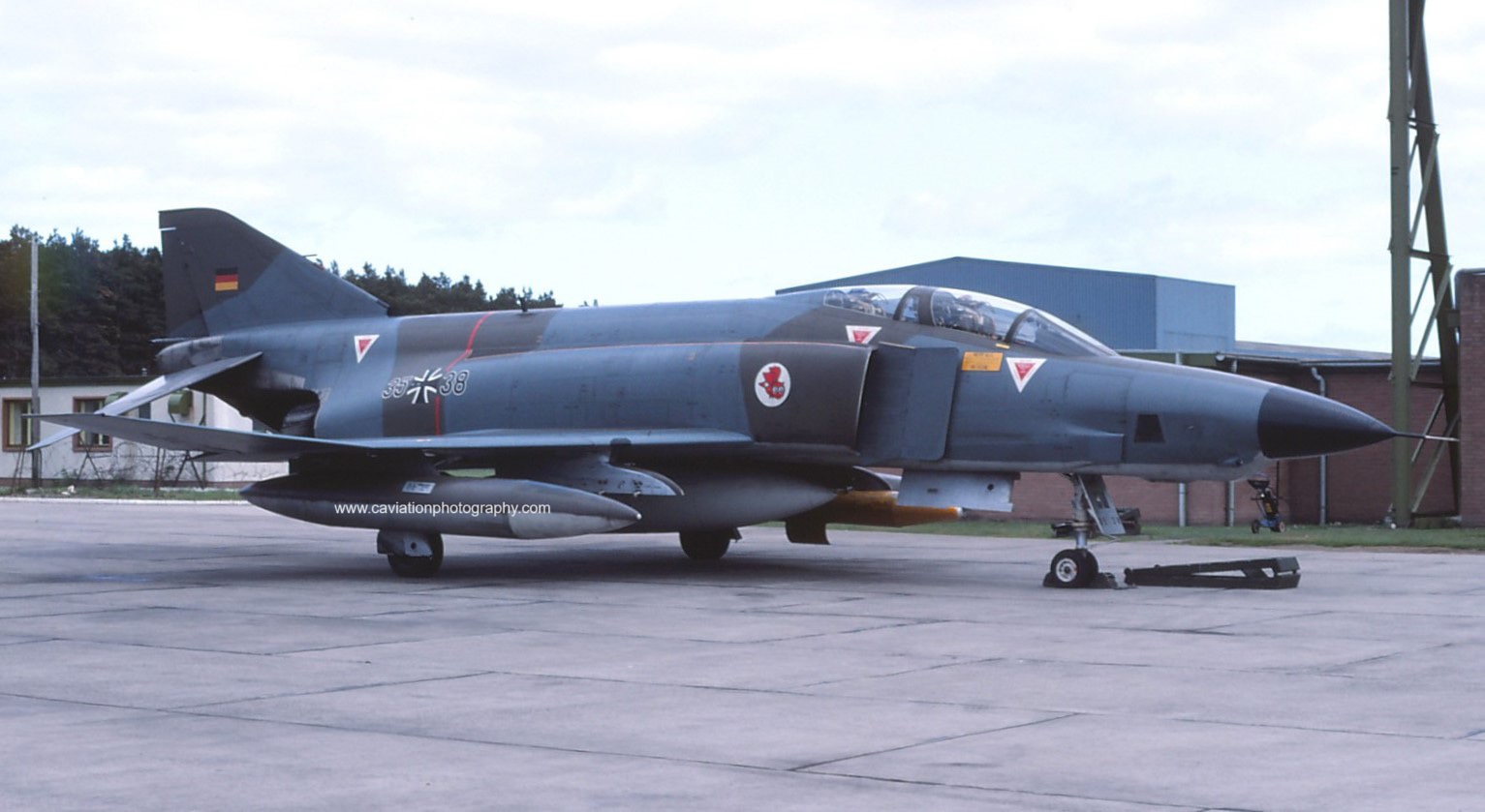 35+38 McDonnell-Douglas Phantom RF-4E AKG51 WGAF - Caviation Photography