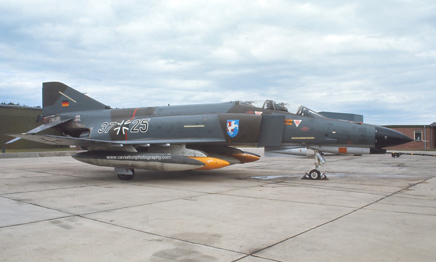37+25 McDonnell-Douglas Phantom F-4F JBG36 WGAF - Caviation Photography